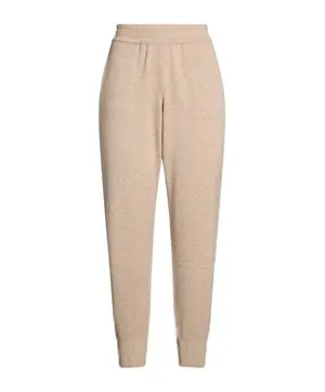 Brunello Cucinelli Cashmere Tapered Trousers - Nude