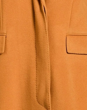 Isabel Marant Étoile A Simple And Long Woolen Overcoat