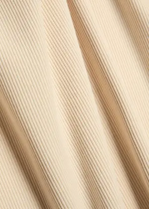 Veronica Beard Pruitt Ribbed Stretch-cotton T-shirt