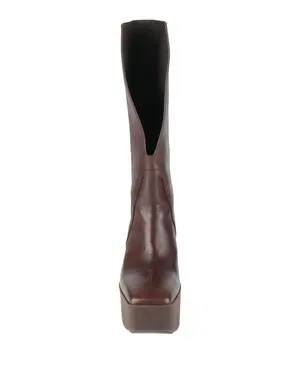 Rick Owens Wedge Sole Leather Boots