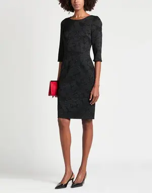 Dolce & Gabbana Jacquard Crewneck Dress
