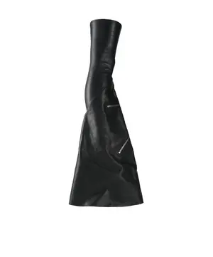 RICK OWENS Square Toe Platform Boots