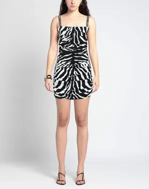Dolce & Gabbana Zebra-print Crepe Bodycon Dress