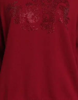 Max Mara Solid Color Long-sleeve Knit Sweater