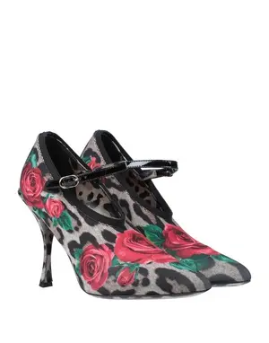 Dolce & Gabbana Leopard Print Mary Jane High Heels