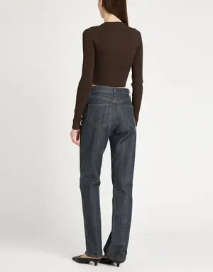 Max Mara Solid Color Slim-fit Knit Sweater
