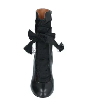 Chloé Fashionable Solid Color Round Toe Leather Boots