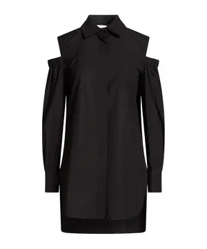 Max Mara Off-shoulder Long Sleeve Shirt - Black