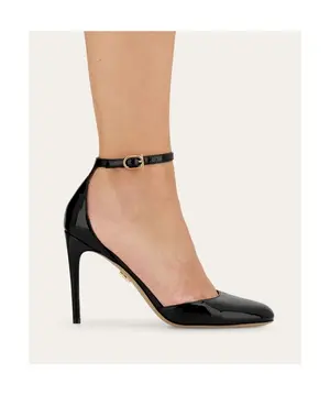 FERRAGAMO Stiletto Pump With Ankle Strap