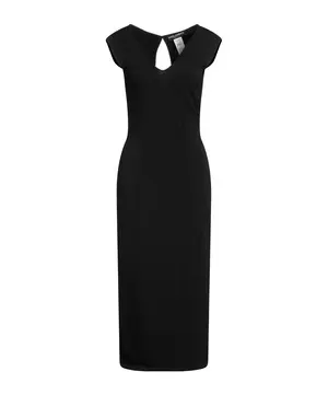 Dolce & Gabbana Sleeveless V-neck Dress - Black
