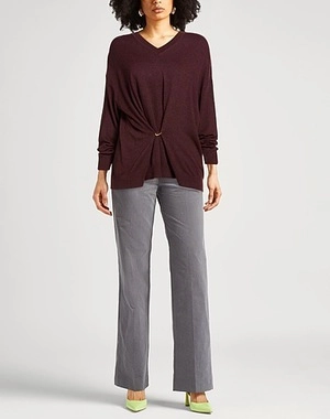 Isabel Marant Étoile V-neck Knitted Pullover With Appliqué Detail