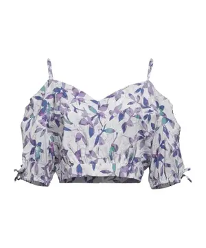 Isabel Marant Étoile Off-the-shoulder Floral Print Top