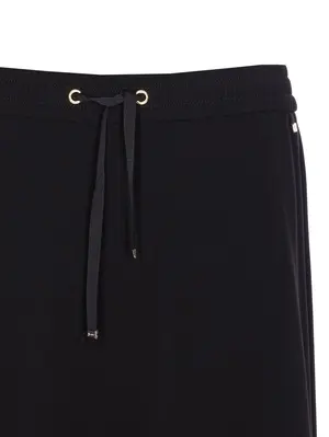 Herno Drawstring Flared Skirt