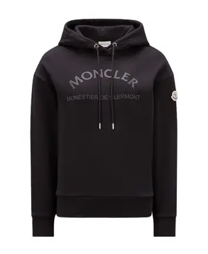 Moncler Glitter Logo Hoodie