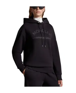 Moncler Glitter Logo Hoodie