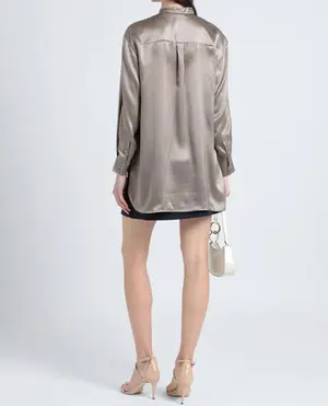 MAXCO. Solid Colour Shirts Blouses