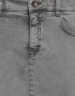 Dolce & Gabbana Stretch Denim Pencil Skirt