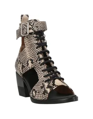 Chloé Lace-up Ankle Boots