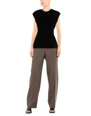 Dolce & Gabbana Minimalist Velvet Short Sleeve