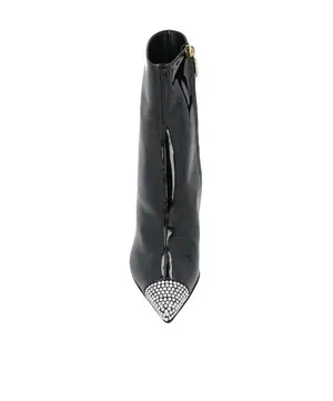Dolce & Gabbana Patent Leather Ankle Boots
