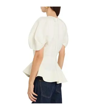 Khaite Solid Linen And Silk-blend Top
