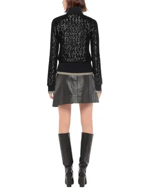 Dolce & Gabbana Sequin Embellished Turtleneck Knit Sweater