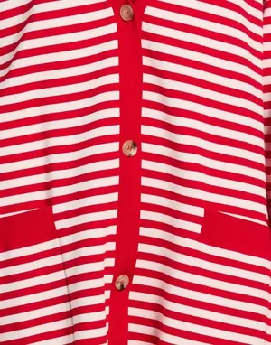 Max Mara Striped Knit Sweater