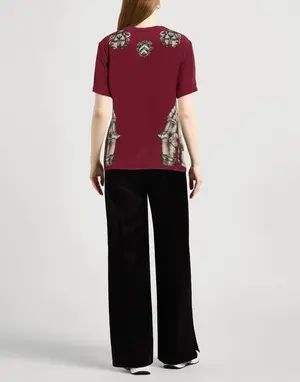 Dolce & Gabbana Multicolor Crew Neck Short Sleeve Top