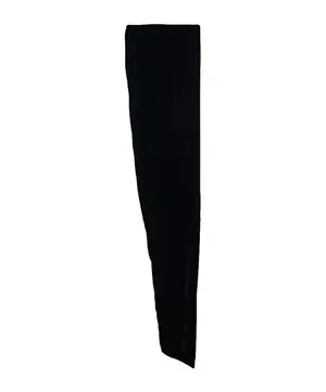 Rick Owens Velvet Asymmetrical Skirt