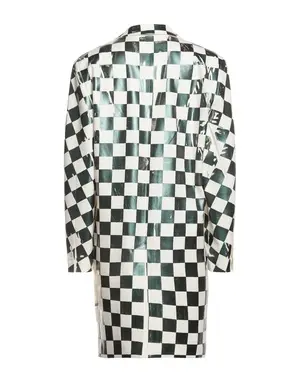 MAISON MARGIELA Checked Metallic Long Sleeve Jacket