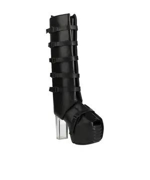 Rick Owens Plain Colour Boots