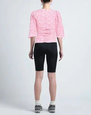 Isabel Marant Étoile Two-tone Ruched Top - Pink