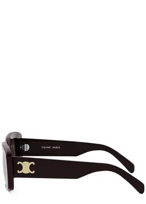 Celine Triomphe Rectangle Frame Sunglasses