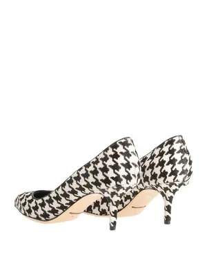 Dolce & Gabbana Houndstooth Stiletto Pumps