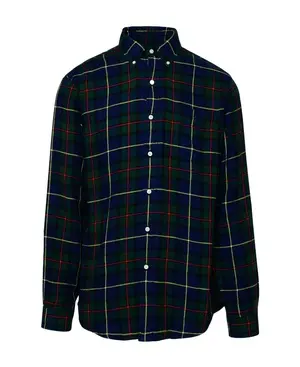 Polo Ralph Lauren Polo Pony Checked Long-sleeved Shirt