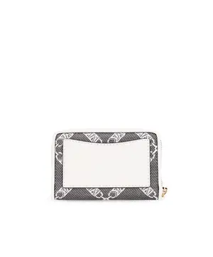 Michael Kors Monogram Pattern Zipped Wallet