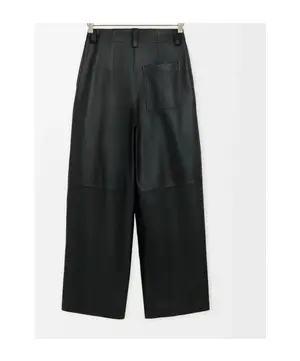 Loewe Pleated Trousers - Black
