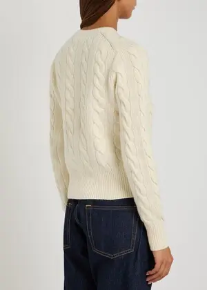 Polo Ralph Lauren Wool Cashmere Cardigan - White