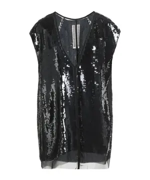 Rick Owens Plain Colour Party Tops - Black