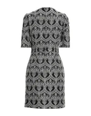 Dolce & Gabbana Jacquard Flared Dress
