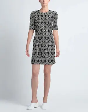 Dolce & Gabbana Jacquard Flared Dress