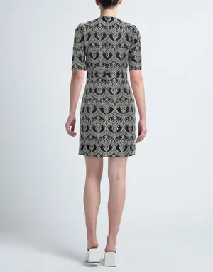 Dolce & Gabbana Jacquard Flared Dress
