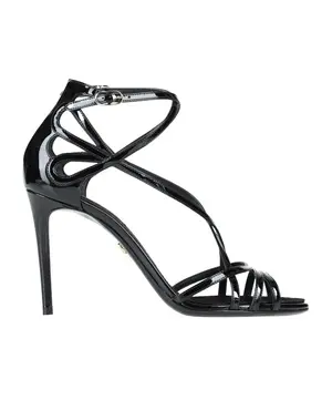 Dolce & Gabbana Patent Leather High Heel Sandals