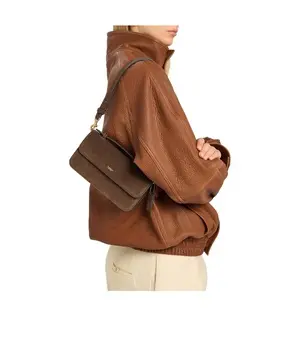 COACH Suede Top Handle Bag