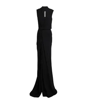 Rick Owens Solid Sleeveless Dress - Black