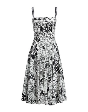 Dolce & Gabbana Sleeveless Color-blocked Long Dress