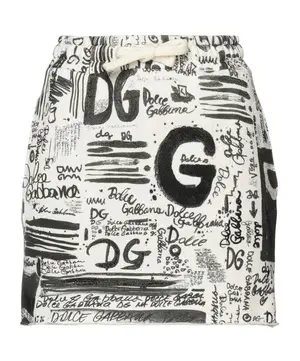 Dolce & Gabbana Logo-print Mini Skirt