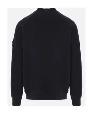 Stone Island Logo Patch Crewneck Sweatshirt