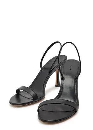 THE ROW Leather Slingback Sandals