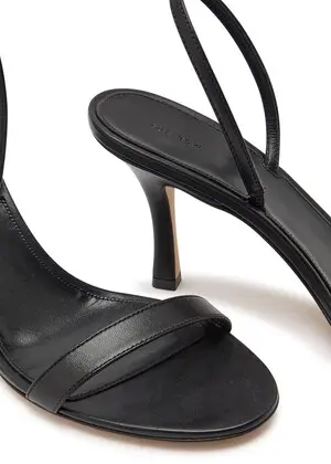 THE ROW Leather Slingback Sandals
